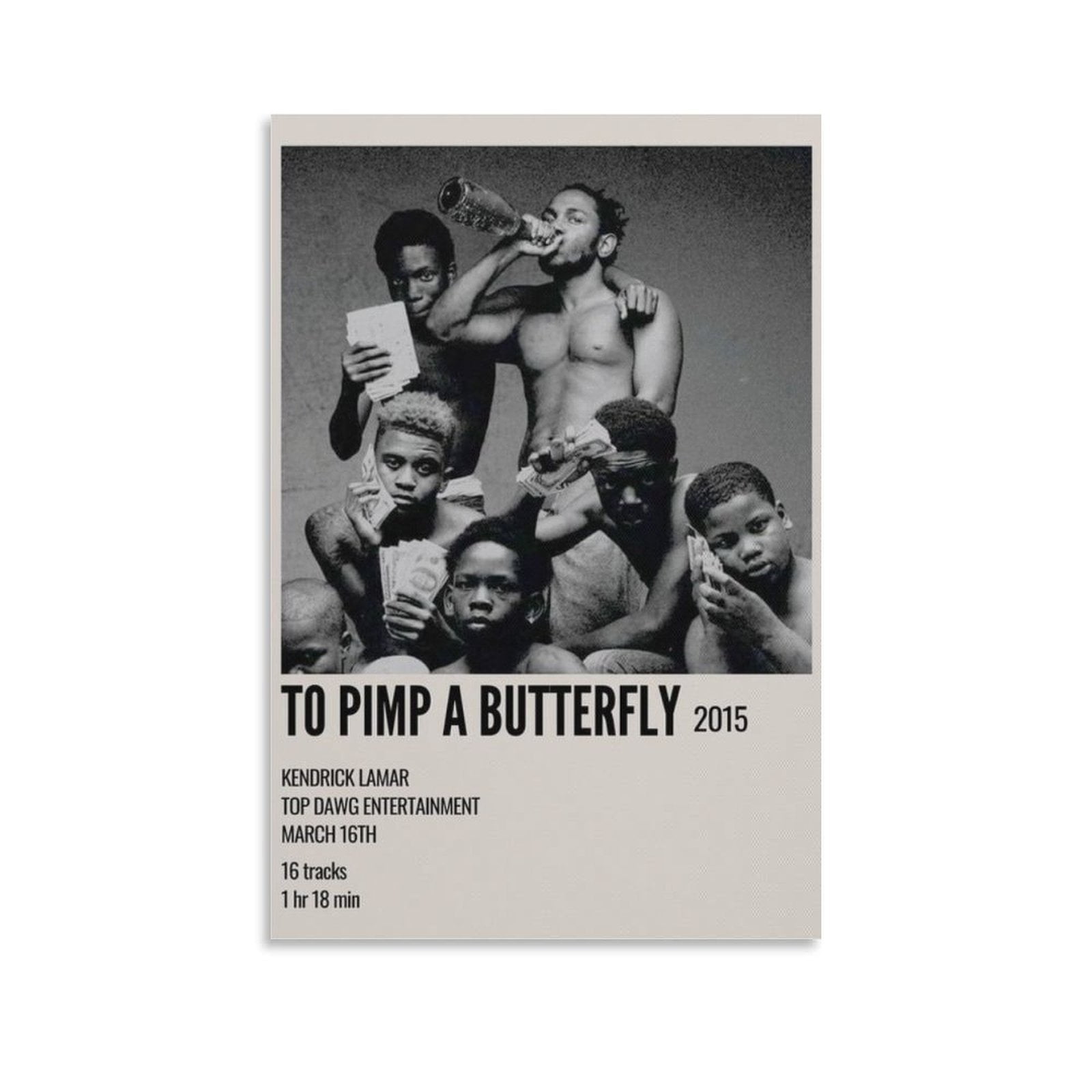 Kendrick Lamar Poster Hip Hop Rapper Room Decor Kendrick Lamar Merch ...