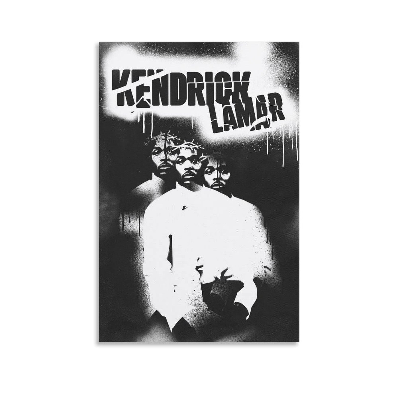 Kendrick Lamar Poster Hip Hop Rapper Room Decor Kendrick Lamar Merch ...