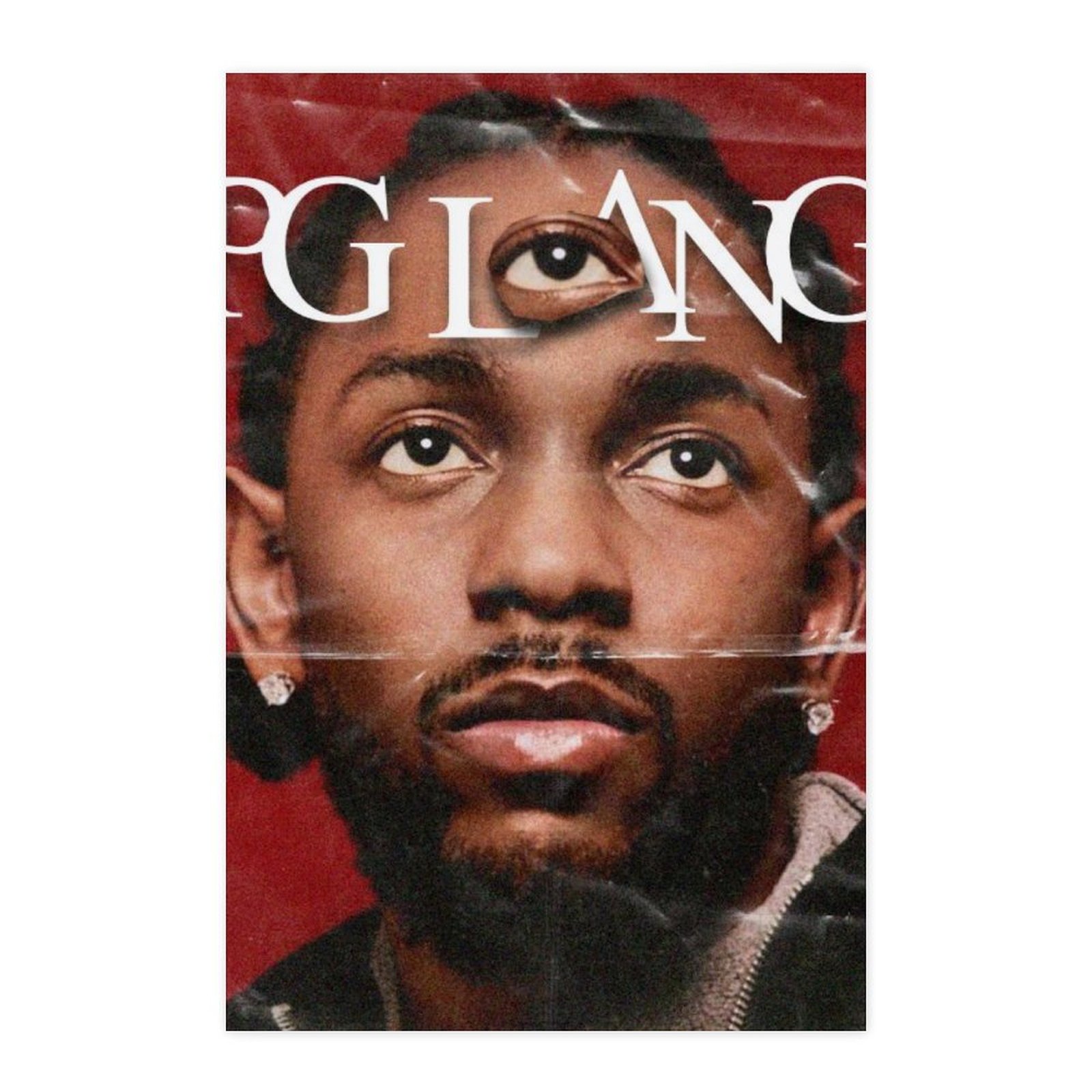 Kendrick Lamar Poster Hip Hop Rapper Room Decor Kendrick Lamar Merch ...