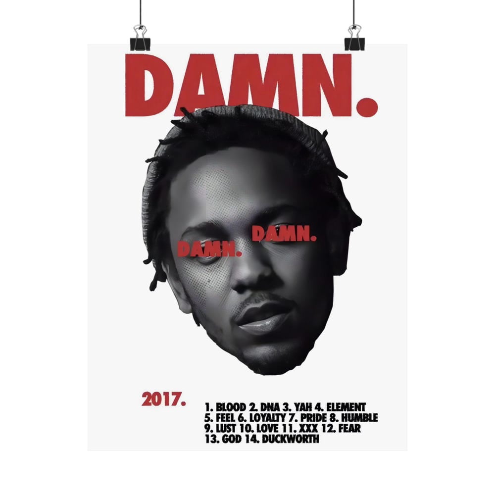 Kendrick Lamar - Poster | Rap Poster, Hip-Hop Poster - Walmart.com