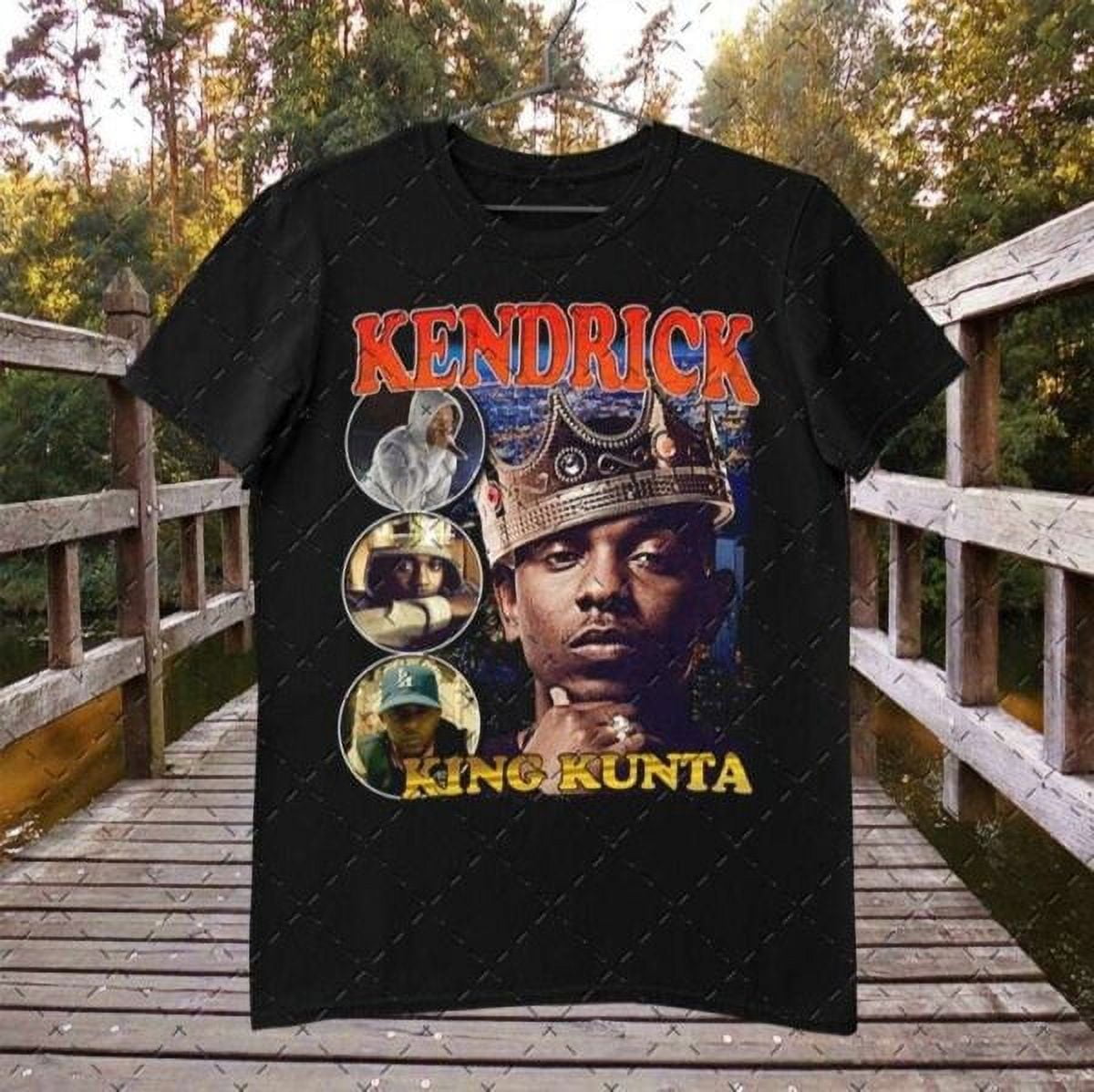 Kendrick Lamar Rapper Black T-shirt - Walmart.com