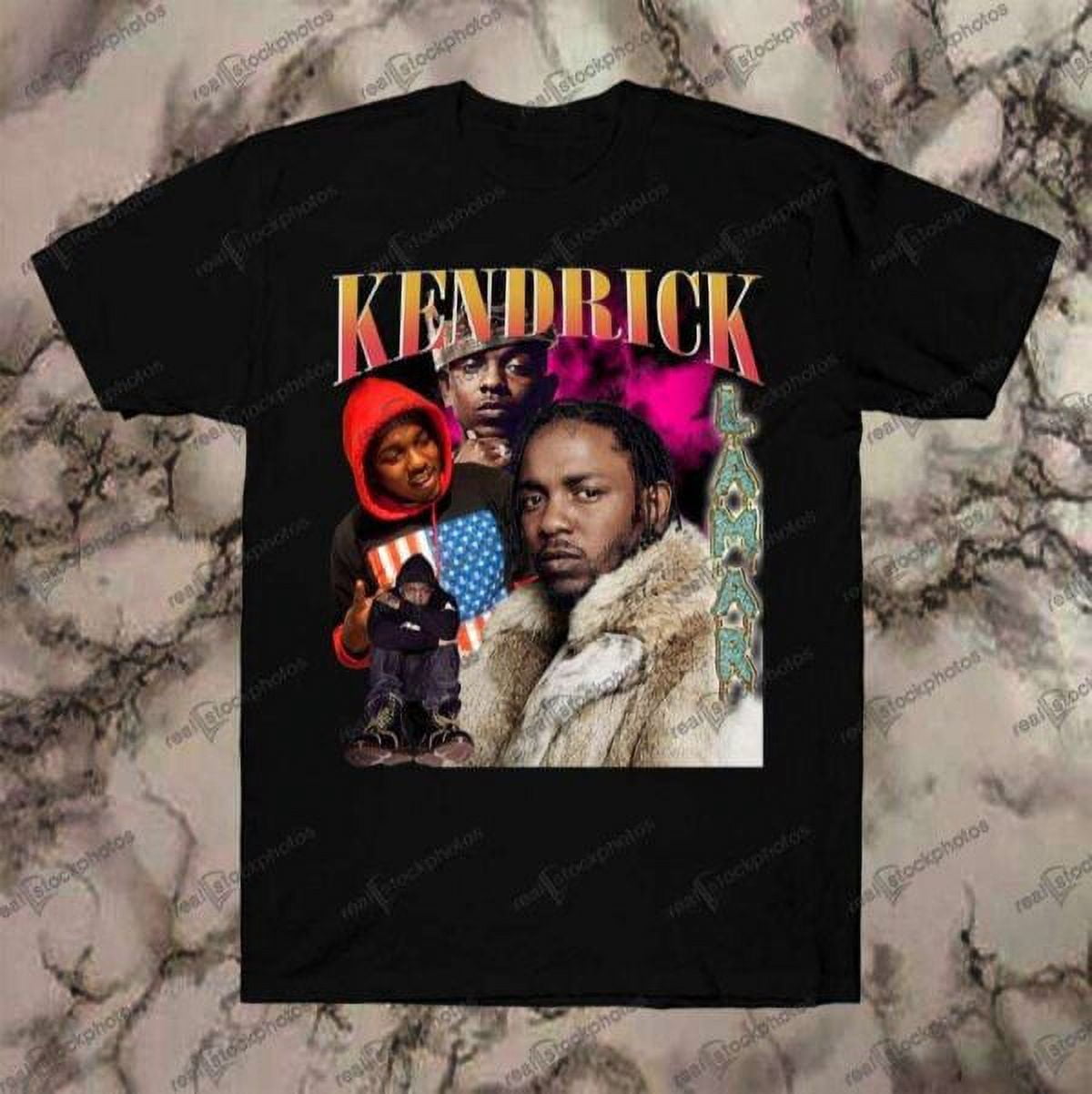 Kendrick Lamar Rapper Music Rap Retro Style T-shirt - Walmart.com