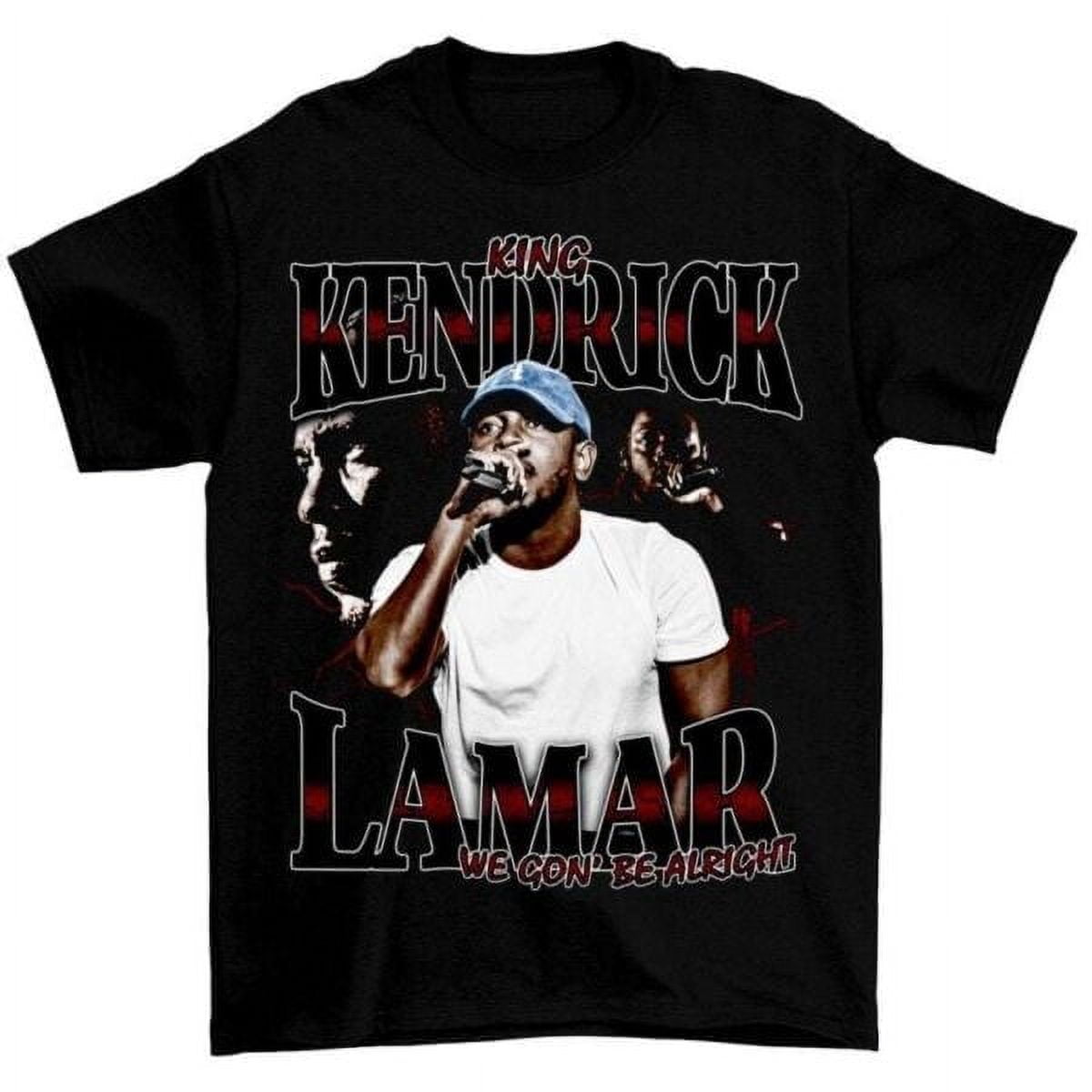 Kendrick Lamar Rapper Vintage Bootleg T-shirt - Walmart.com