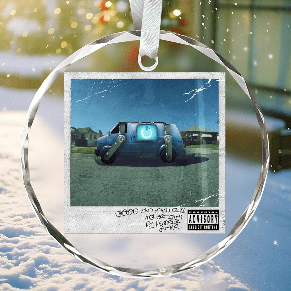Kendrick Lamar Reboot Van, 90S Hip Hop, Los Angeles Rapper Ornament ...
