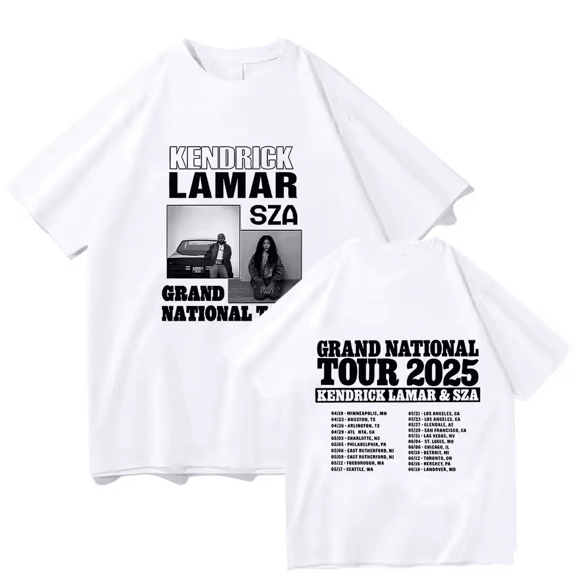 Kendrick Lamar SZA Grand National Tour 2025 For Fans Men Women ...
