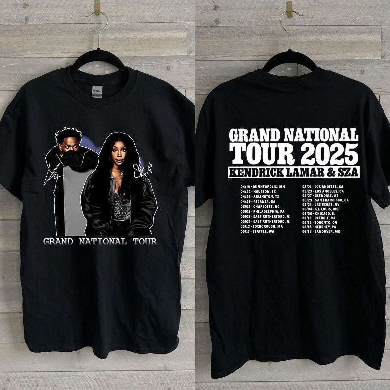 Kendrick! Lamar SZA Grand National Tour 2025 For Fans Men Women ...
