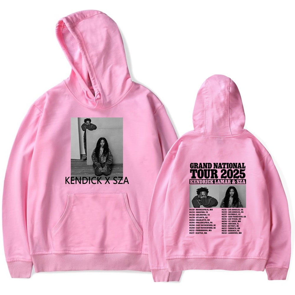Kendrick Lamar SZA Grand National Tour 2025 Hoodies Women Men Casual ...