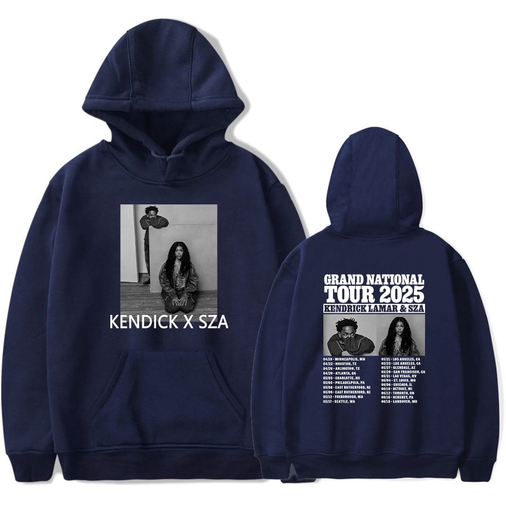 Kendrick Lamar SZA Grand National Tour 2025 Hoodies Women Men Casual ...