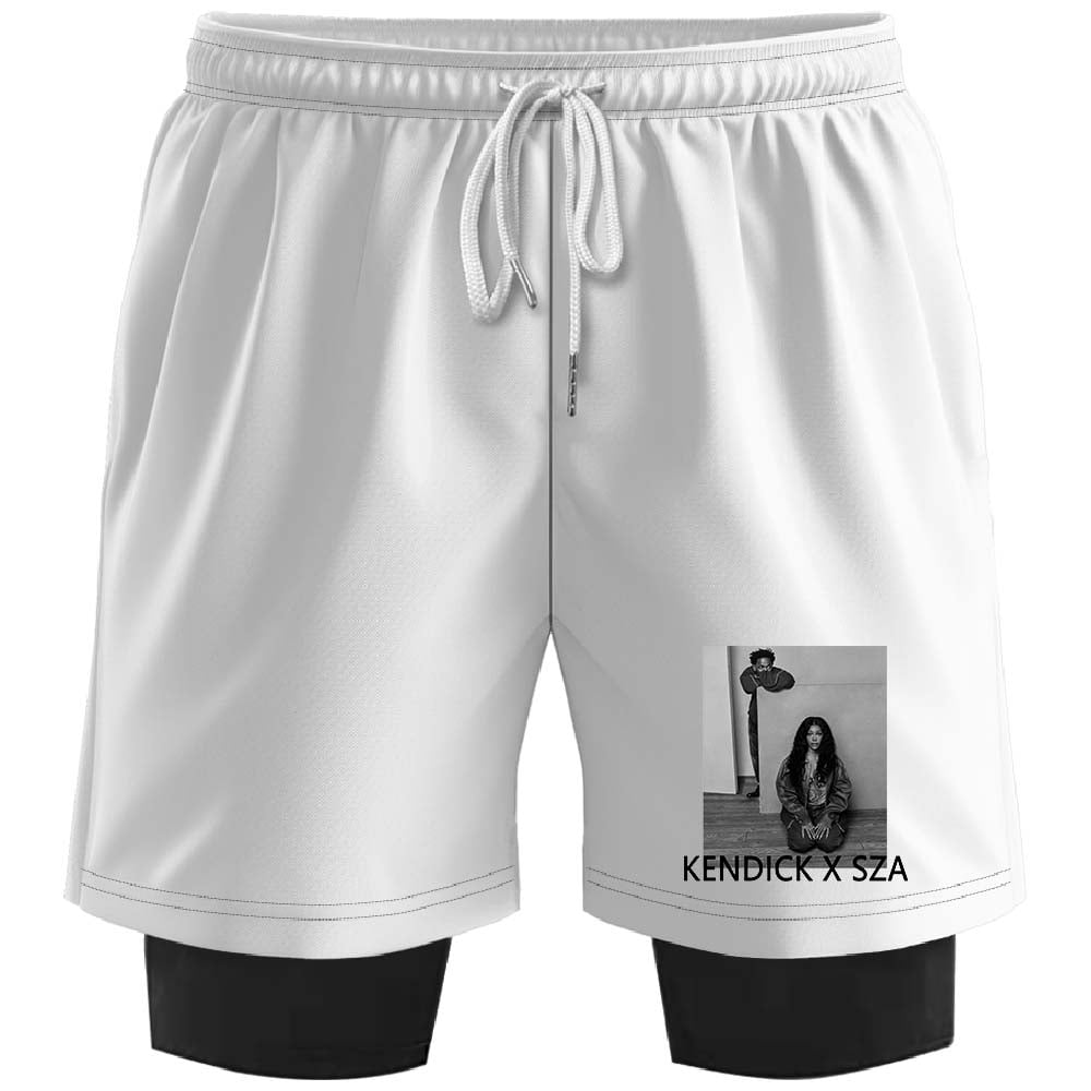 Kendrick Lamar SZA Grand National Tour 2025 Sweatshorts Women Men ...