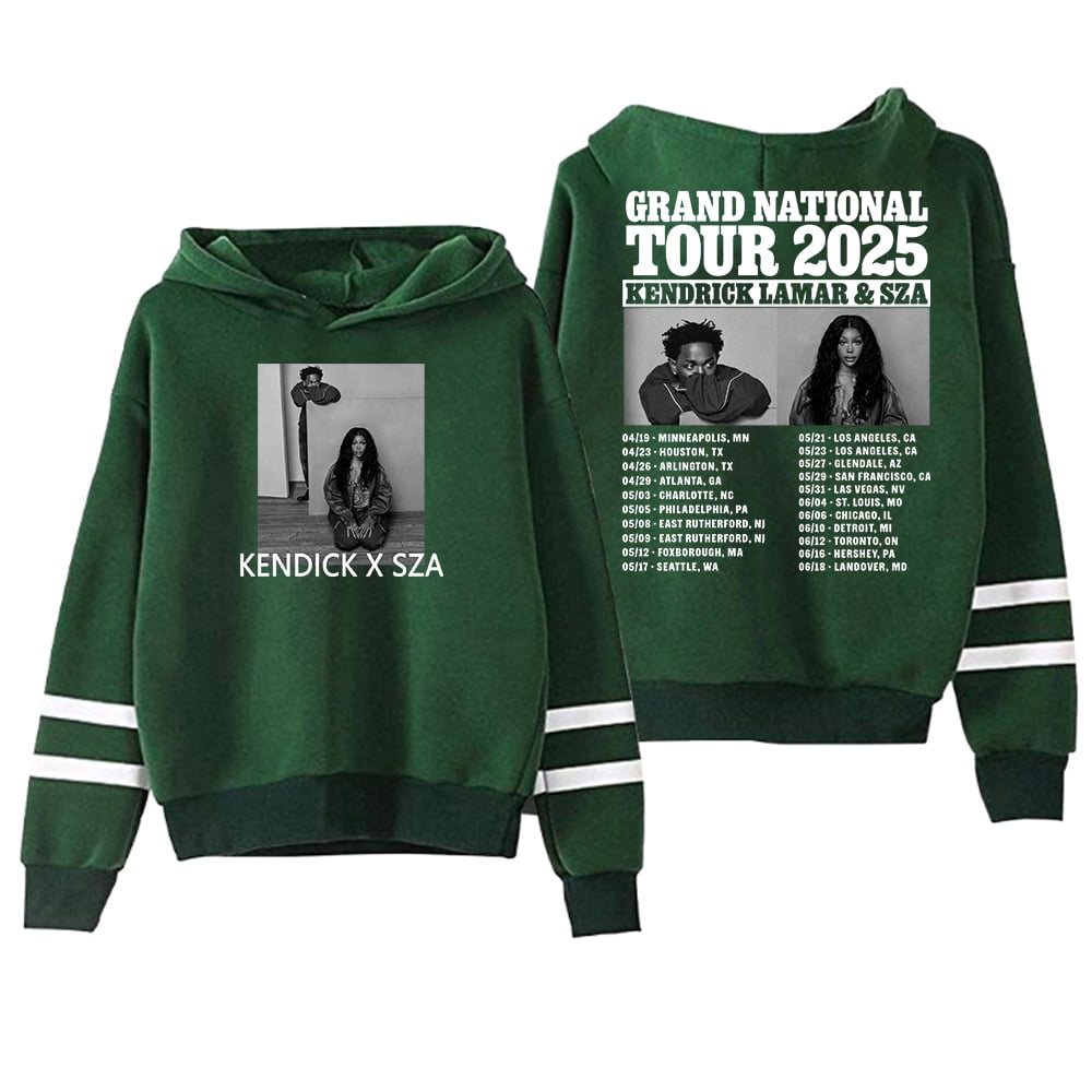 Kendrick Lamar SZA Grand National Tour Hoodie Women Men Pocketless ...