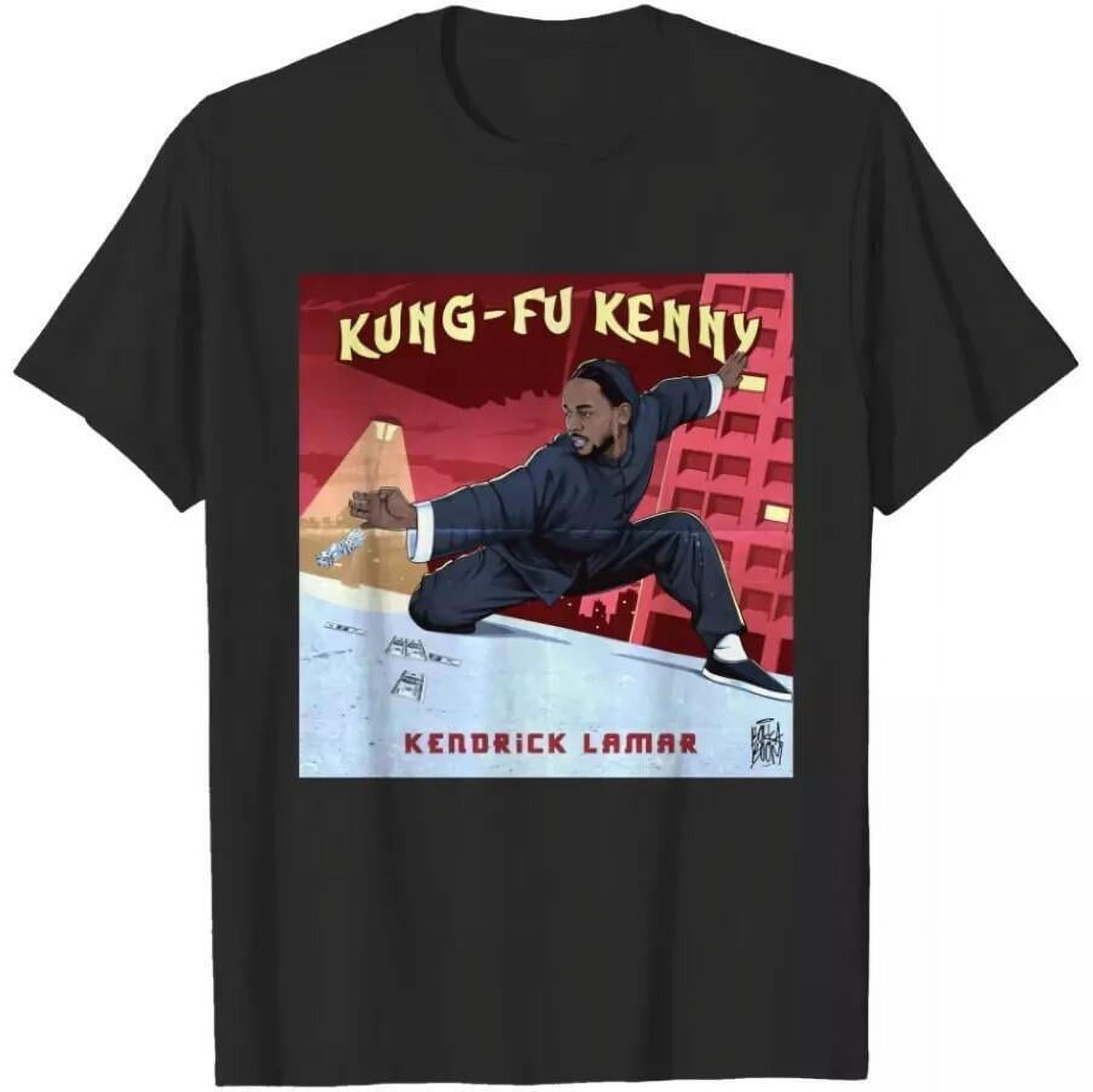 Kendrick Lamar Shirt Kendrick Lamar T Shirt Kung Fu Kenny Graphic ...
