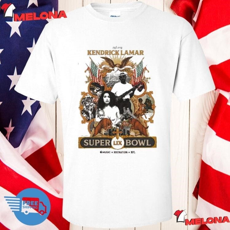 Kendrick Lamar Super Bowl Lix Shirt - Walmart.com