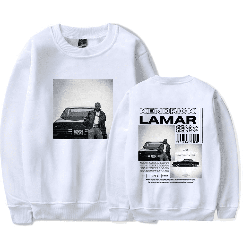 Kendrick Lamar Sweatshirt GNX Merch Album Cover 2024 Rapper Crewneck ...