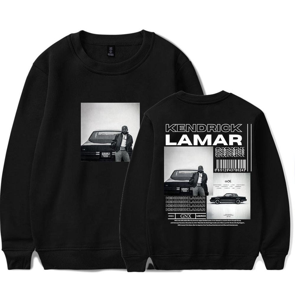 Kendrick Lamar Sweatshirt GNX Merch Album Cover 2024 Rapper Streetwear ...