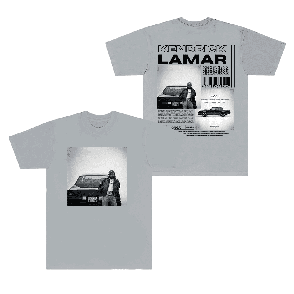 Kendrick Lamar T-Shirt GNX Merch Album Cover Tee Rapper Short Sleeve ...