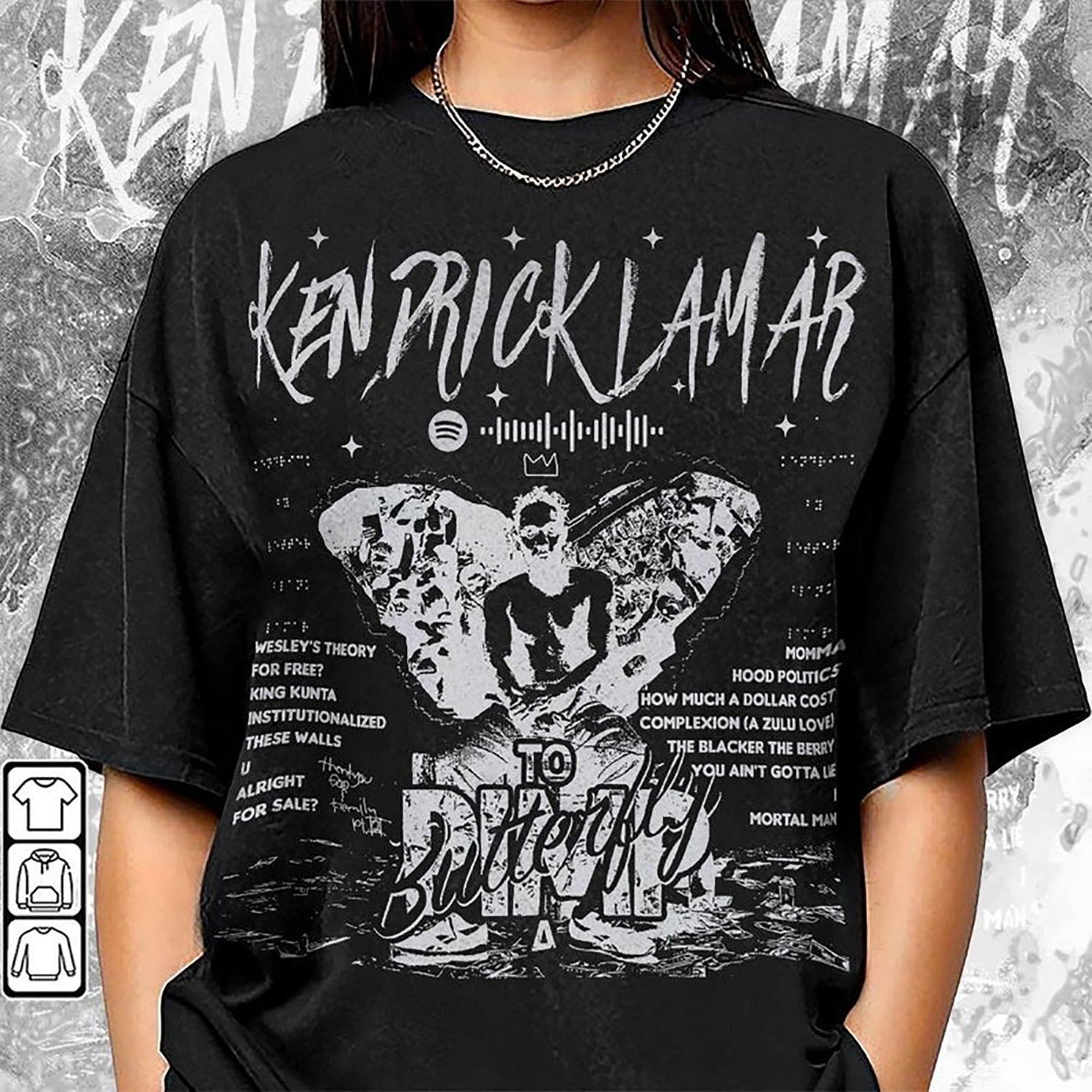 Kendrick Lamar To Pimp A Butterfly Album 90s Rap Music Shirt, Rapper ...