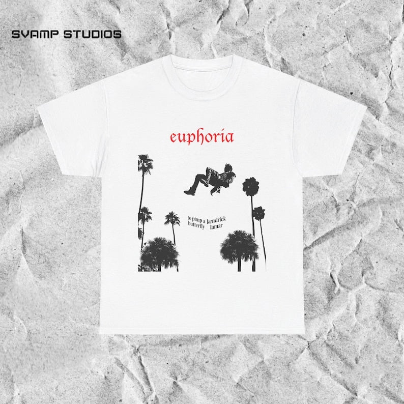 Kendrick Lamar Tshirt - Euphoria Shirt - Kendrick Lamar Merch ...