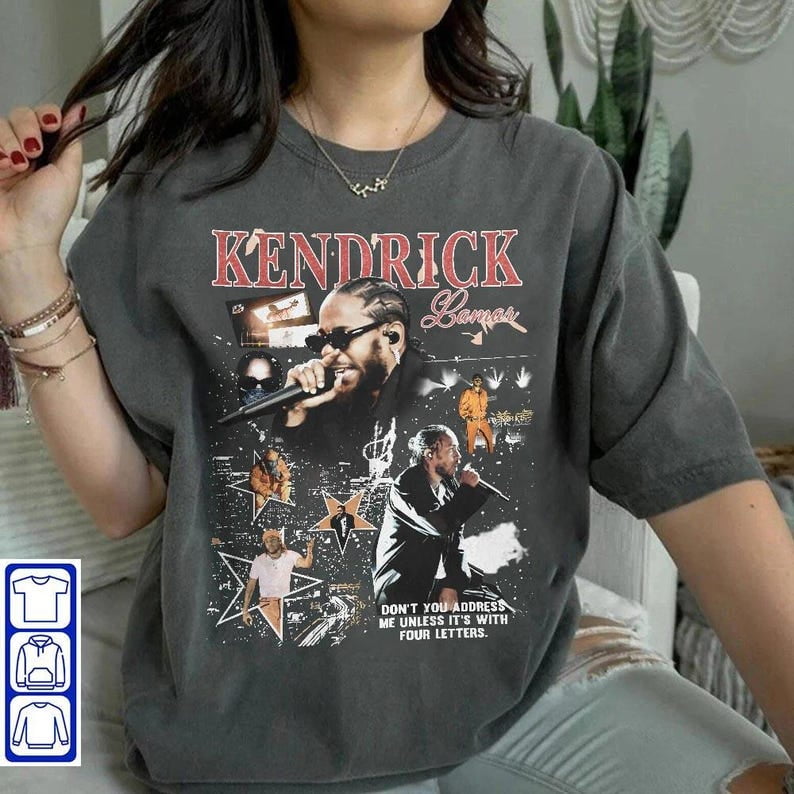 Kendrick Lamar Vintage Heather Shirt, Vintage Bootleg Inspired Tee ...