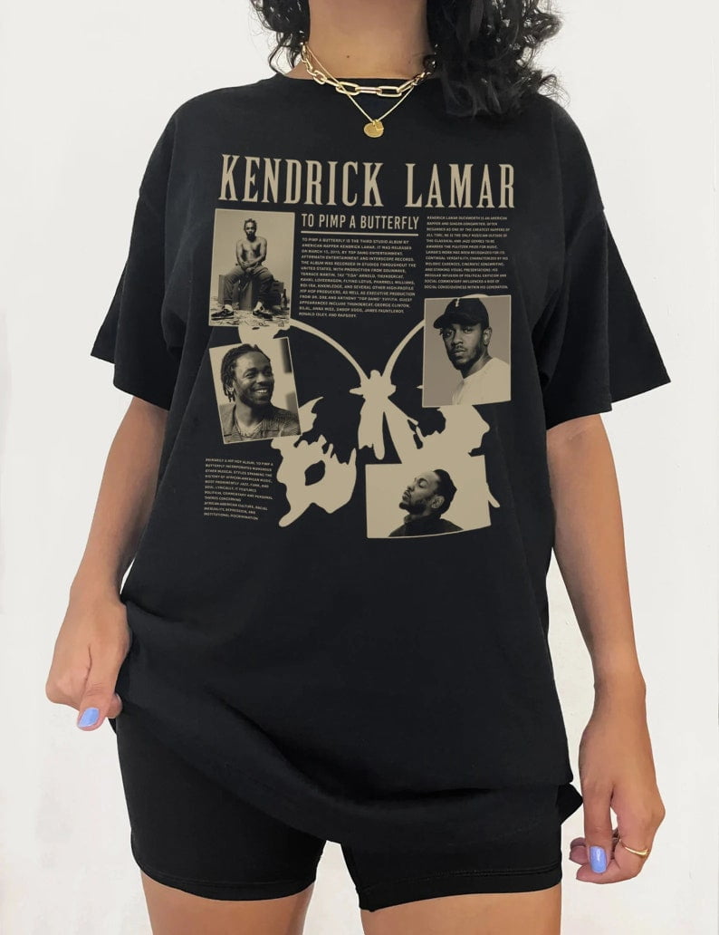 Kendrick Lamar Vintage Shirt, Kendrick Lamar hip hop rapper shirt ...