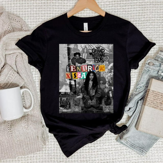 Kendrick Lamar and SZA Grand National Tour Shirts, Black Culture ...