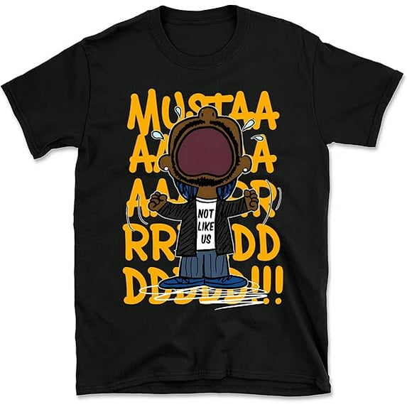 Kendrick Mustard Lamar Shirt Meme Rapper Graphic Tee Not Like Us Tv Off ...