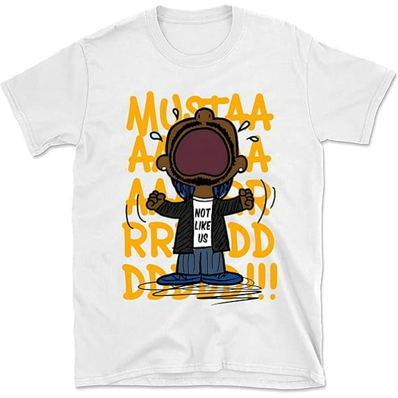 Kendrick Mustard Lamar Shirt Meme Rapper Graphic Tee Not Like Us Tv Off ...