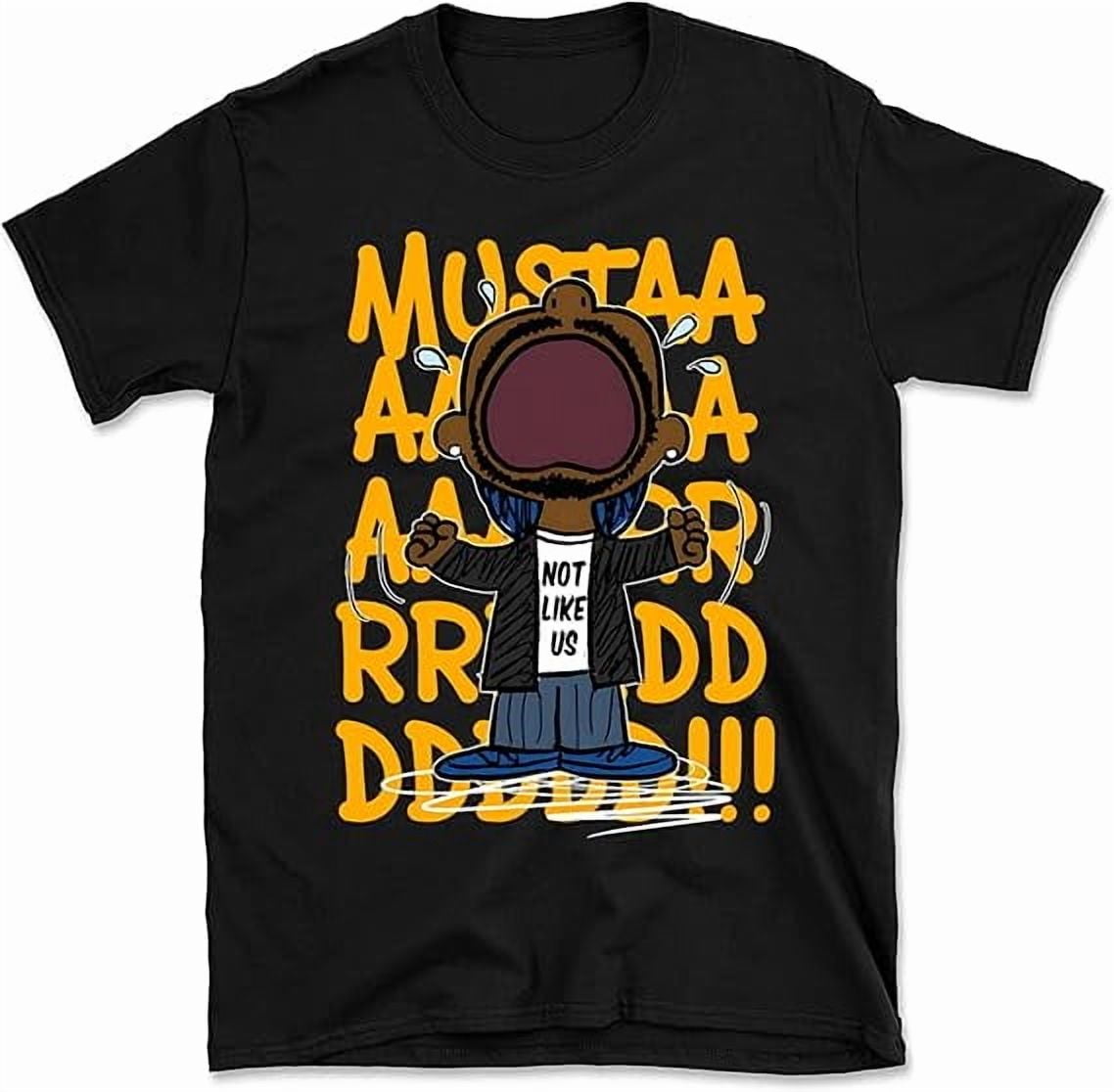 Kendrick Mustard Lamar Shirt Meme Rapper Graphic Tee Not Like Us Tv Off ...