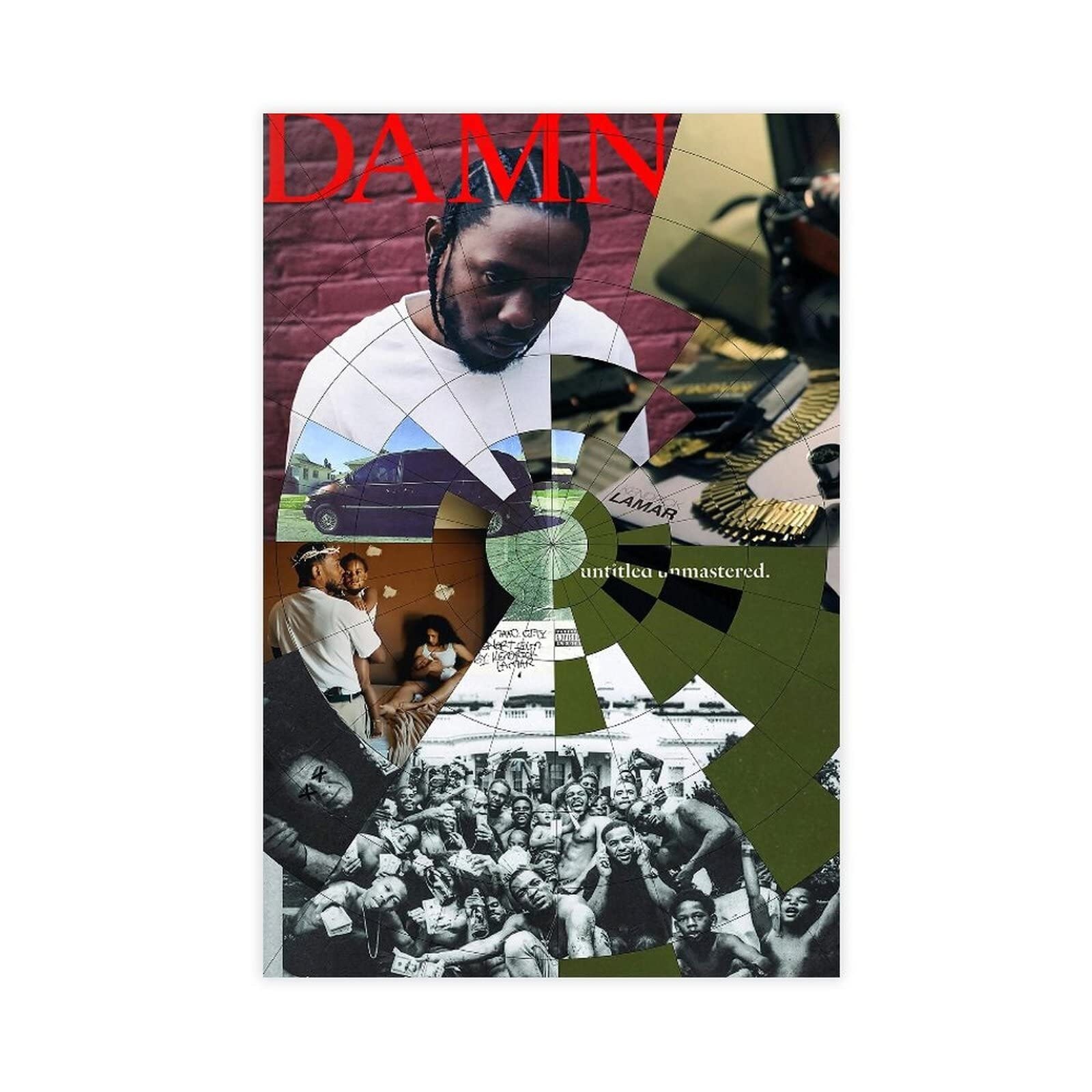 Kendrick Poster Mr. Morale & The Big Steppers Album Cover GOOD KID, M.A ...