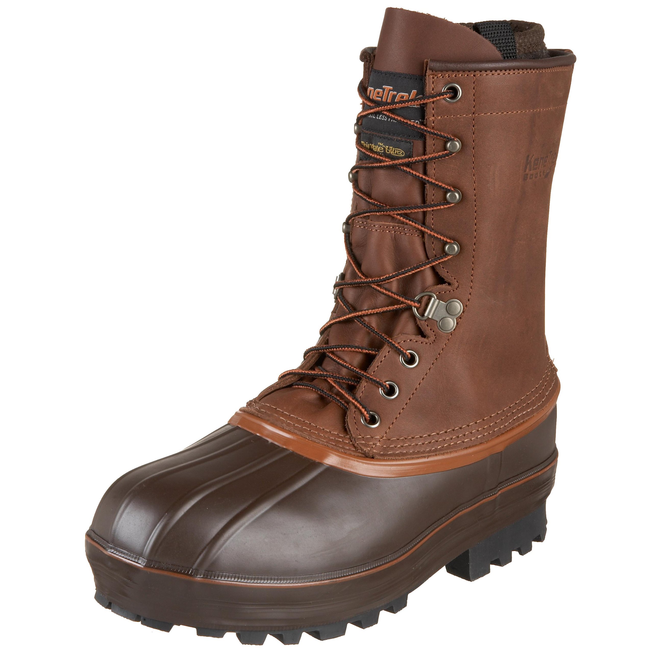 Kenetrek Men's Northern 10" Insulated Pac Boots Rubber Brown 8 D ...