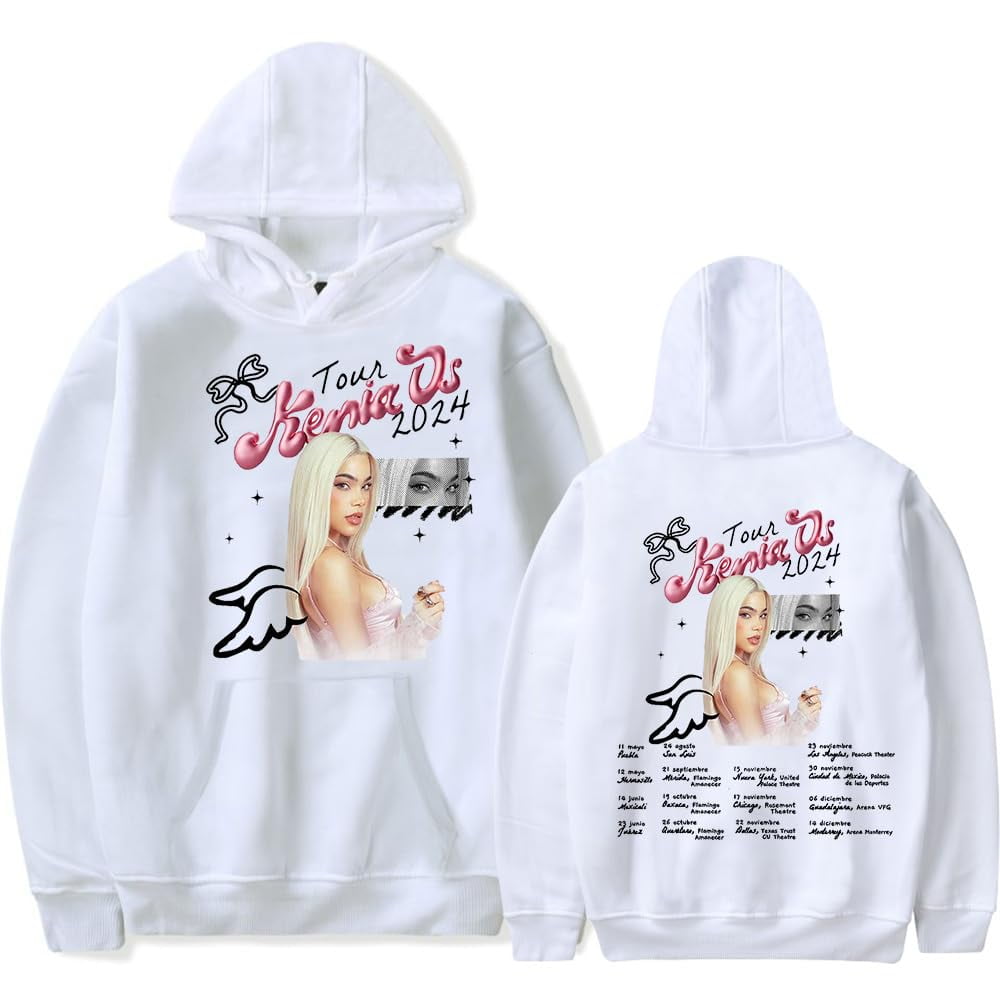 Kenia Os Pink Aura Tour Hoodie Unisex Hooded Sweatshirt Long Sleeve ...