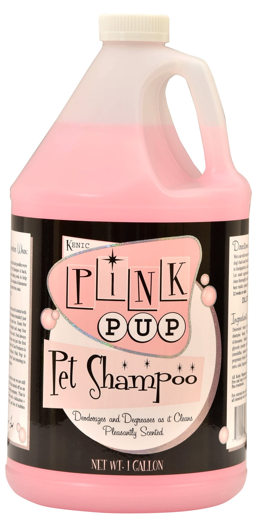 Kenic Retro Pink Pup Detergent-Free Shampoo with Baking Soda and D ...