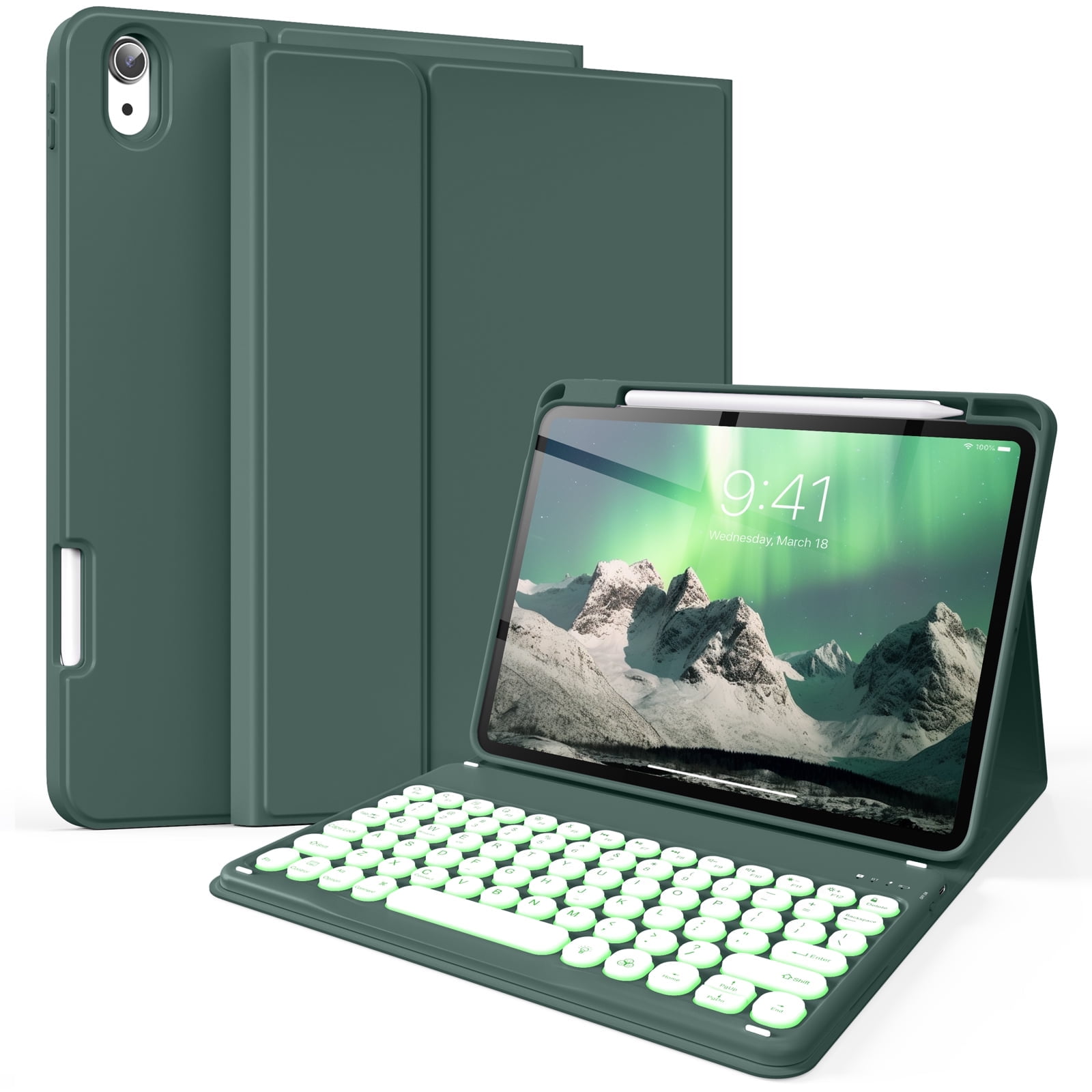 Kenke iPad (A16) 11th Generation 11 inch 2025 Keyboard Case,for iPad ...