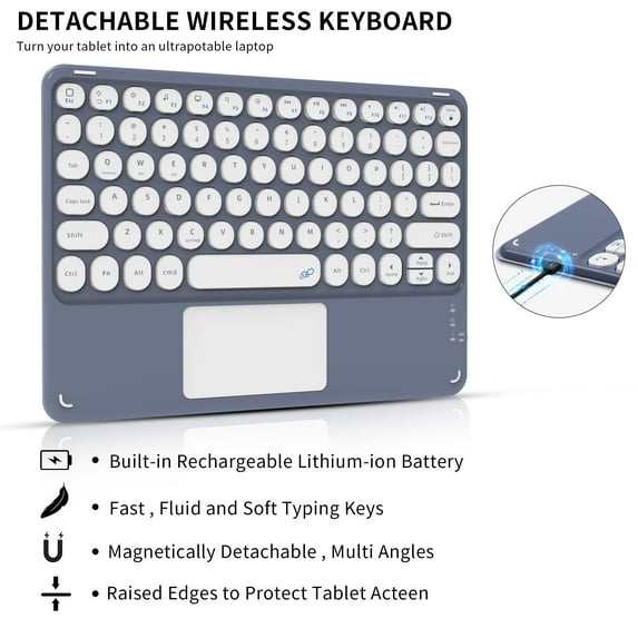 Kenke for iPad (A16) 11th/10th Gen 11/10.9 inch 2025/2020 case with ...