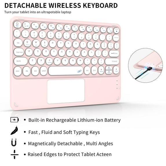 Kenke for iPad (A16) 11th/10th Gen 11/10.9 inch 2025/2020 case with ...