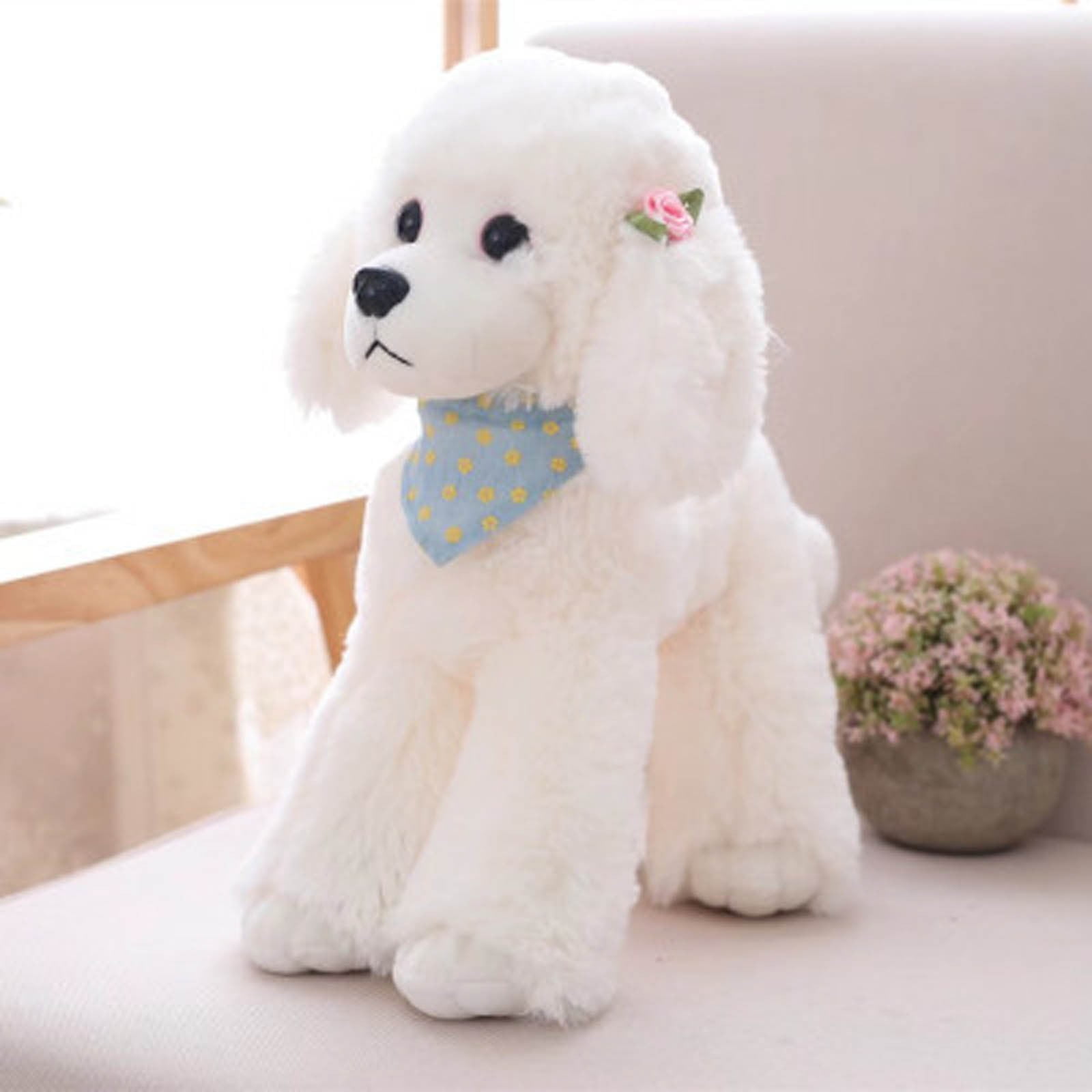 Kenklcie Plush Toys Dogs Poodle High Children Gifts Doll Stuffed Cute ...