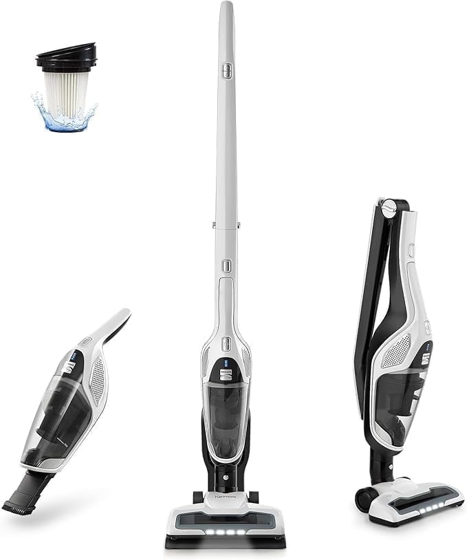 Kenmore 200 Series DS2000 Cordless Stick Vacuum Lightweight Cleaner 2 ...