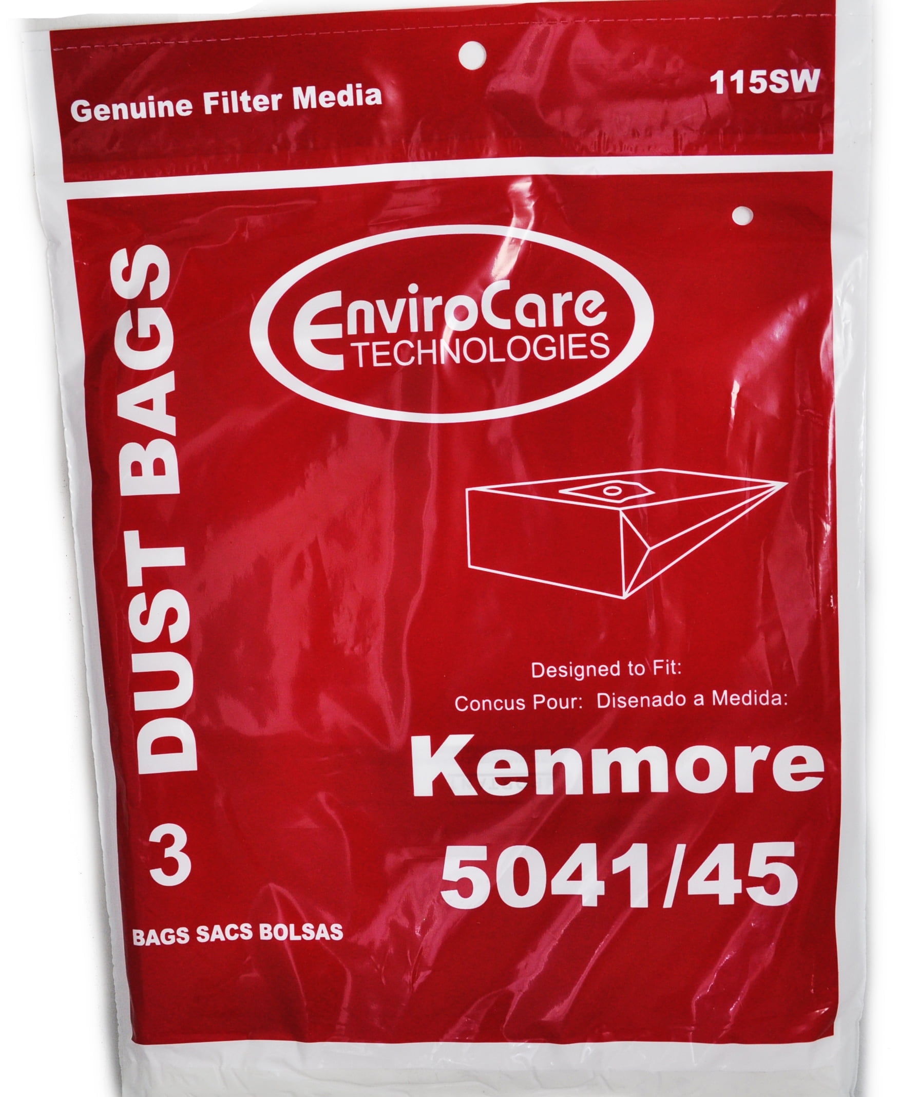 Kenmore 5041/5045 Style H Vacuum Bags - Walmart.com