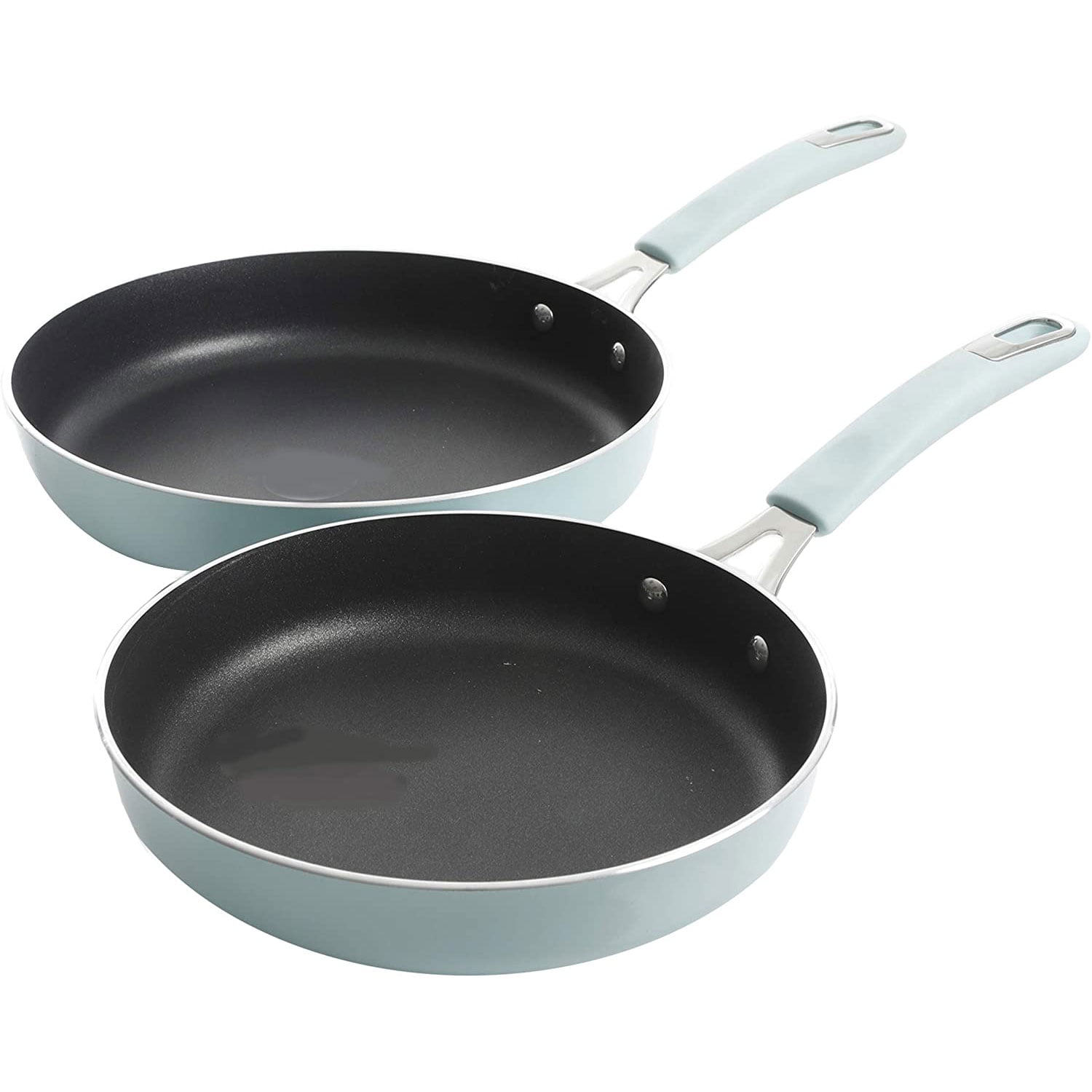 Kenmore Andover Nonstick Forged Aluminum Induction Frying Pan Set of 2 ...