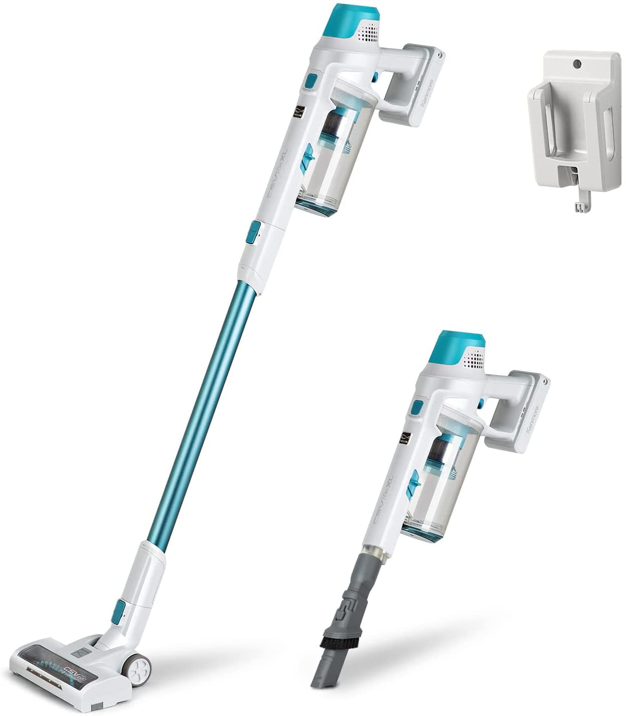 High-Quality Kenmore DS4065 Blue Cordless Stick Vacuum Cleaner ...