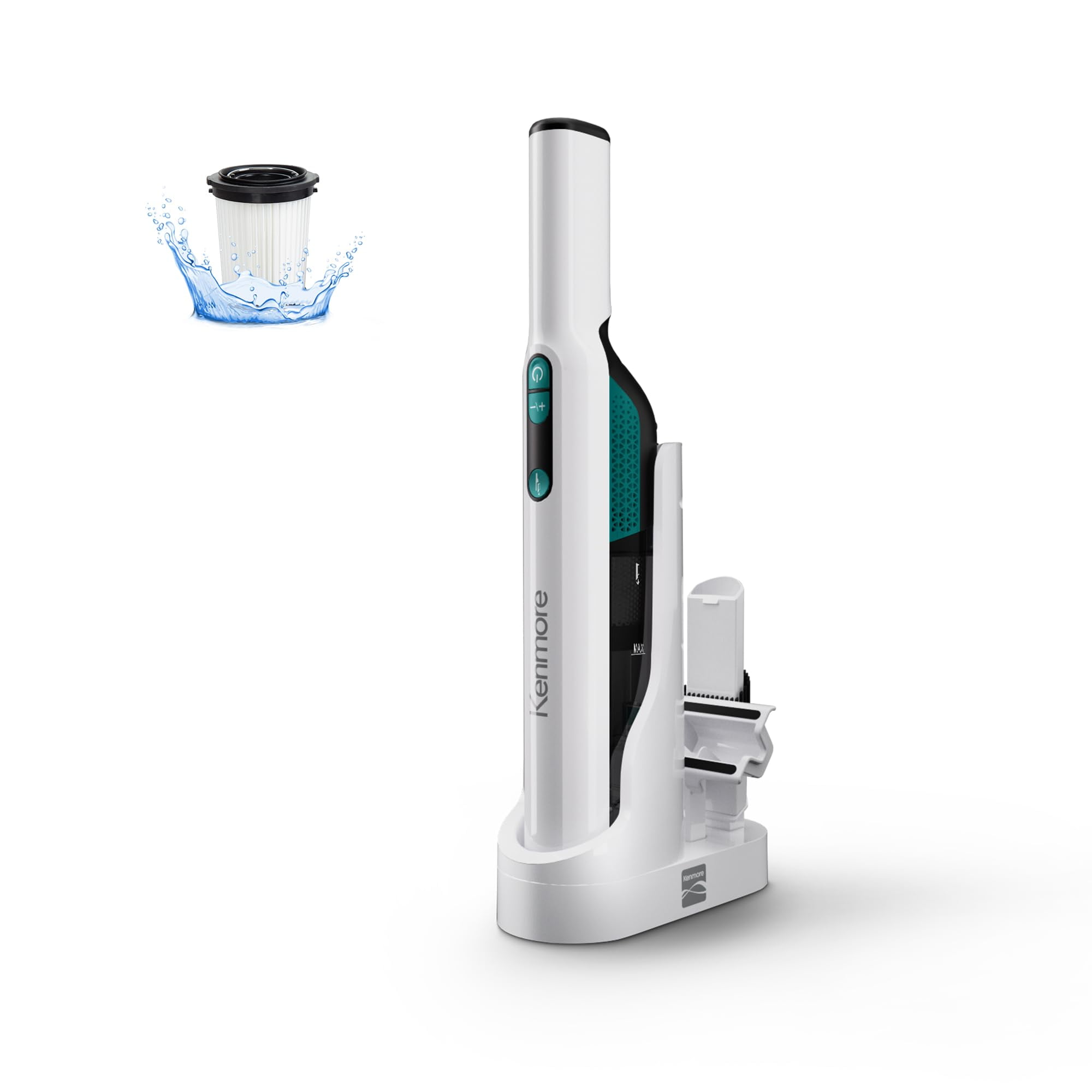 Kenmore HV3005 11.1V Brushless Cordless Handheld Vacuum Cleaner ...