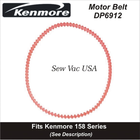 Kenmore Sewing Machine Motor Belt DP6912, Compatible with Kenmore ...
