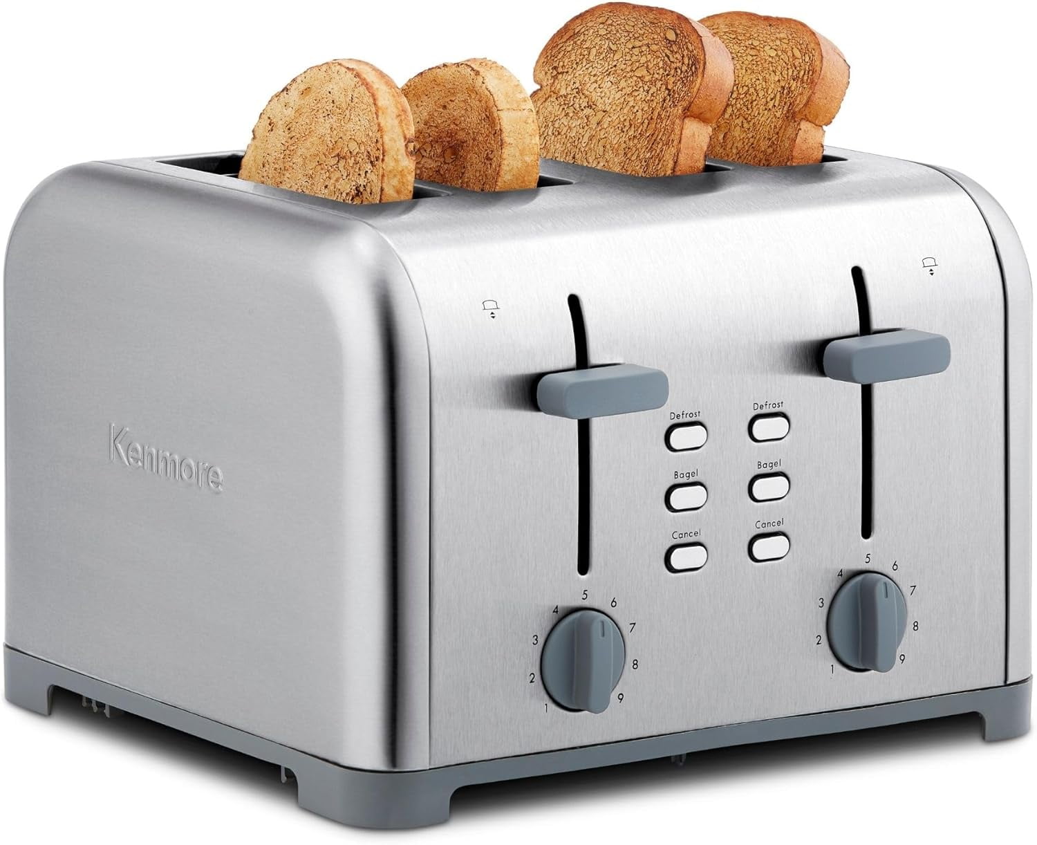 Kenmore Toaster 4 Slice - Extra Wide Slot Kitchen Appliance for ...