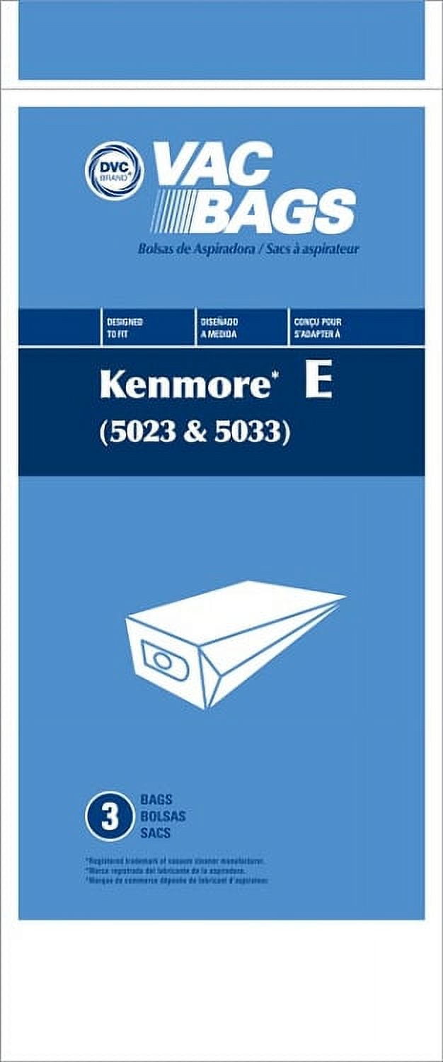 Kenmore Type E 5023 & 5033 Vacuum Bags for Canister - Walmart.com