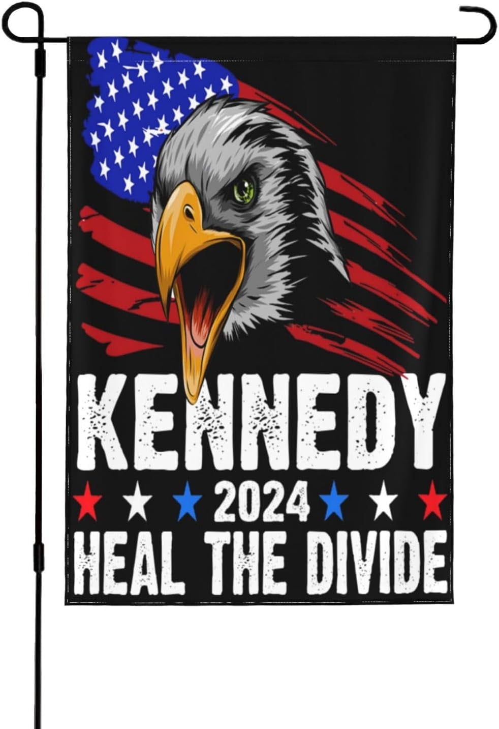 Kennedy 2024 Heal The Divide Garden Flags I'm A Kennedy Democrat RFKs ...