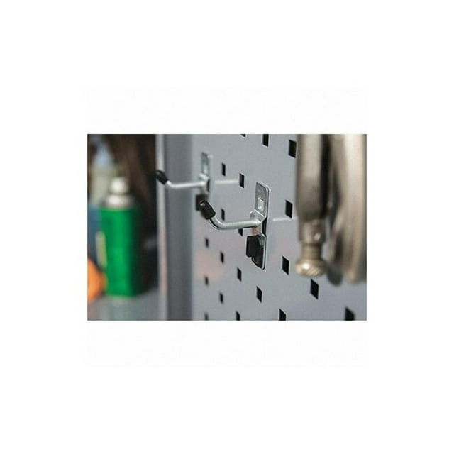 Kennedy 5/32" Diam, 2-3/8" Long Single Angled End Pegboard Hook Steel ...