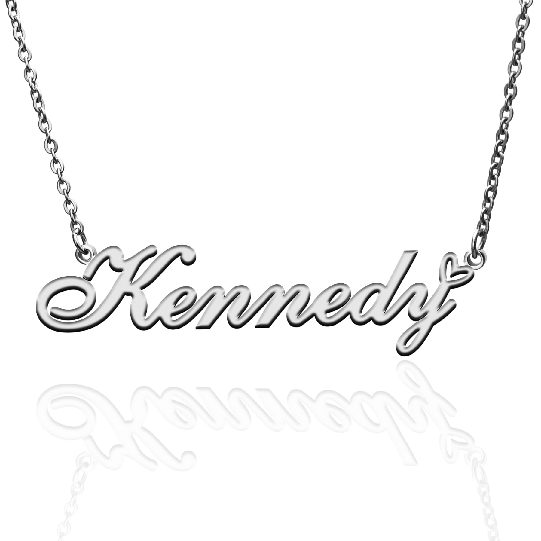 Kennedy Custom Name Necklace Customized Personalized Plated Name ...