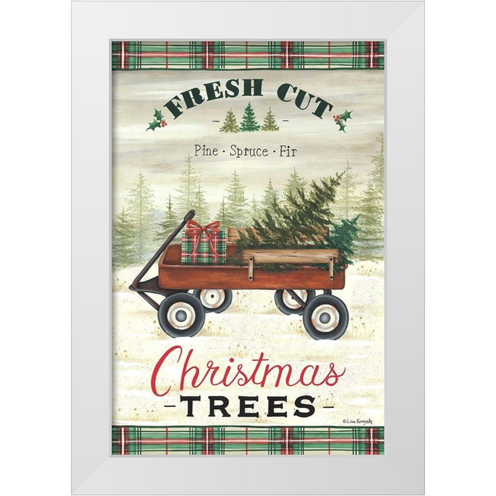 Kennedy, Lisa 17x24 White Modern Wood Framed Museum Art Print Titled ...