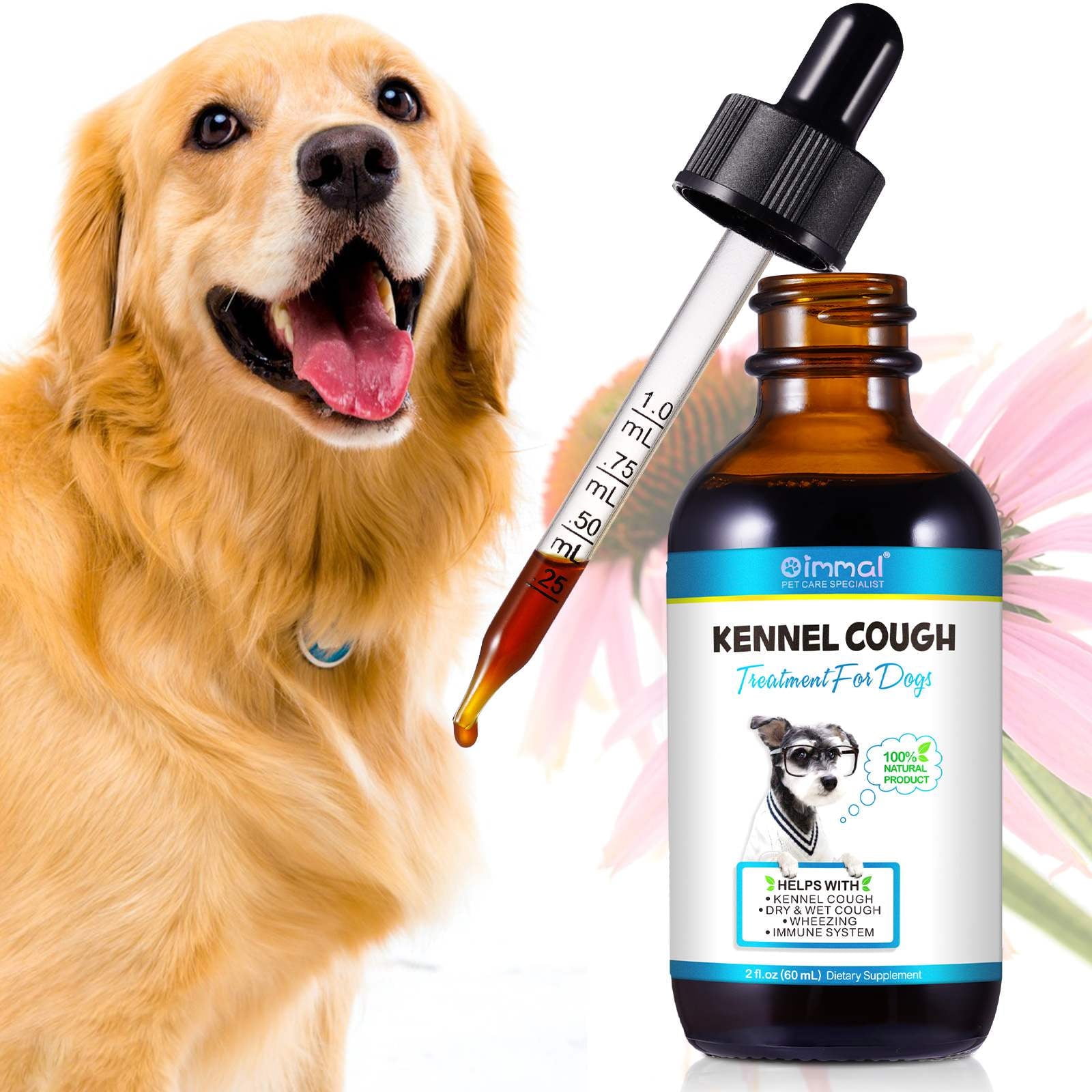 Kennel Supplement Cough for Dogs 60ml, Rapid Absorption, Lasting Effect ...