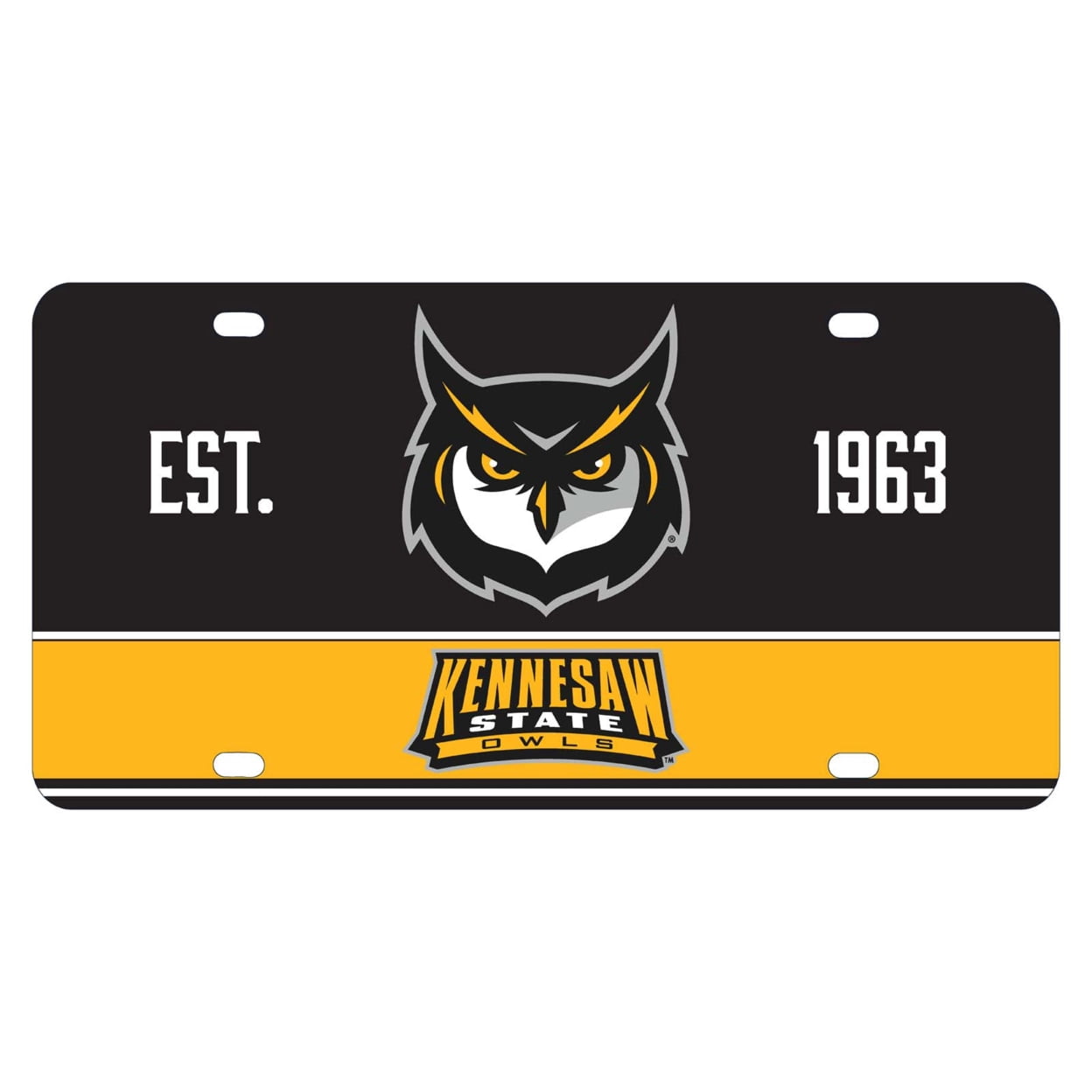 Kennesaw State License Plate