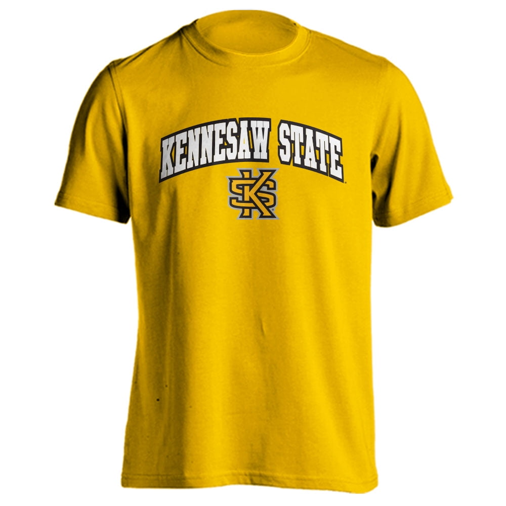 Kennesaw State University Owls Classic Arch with Mascot Short Sleeve T ...